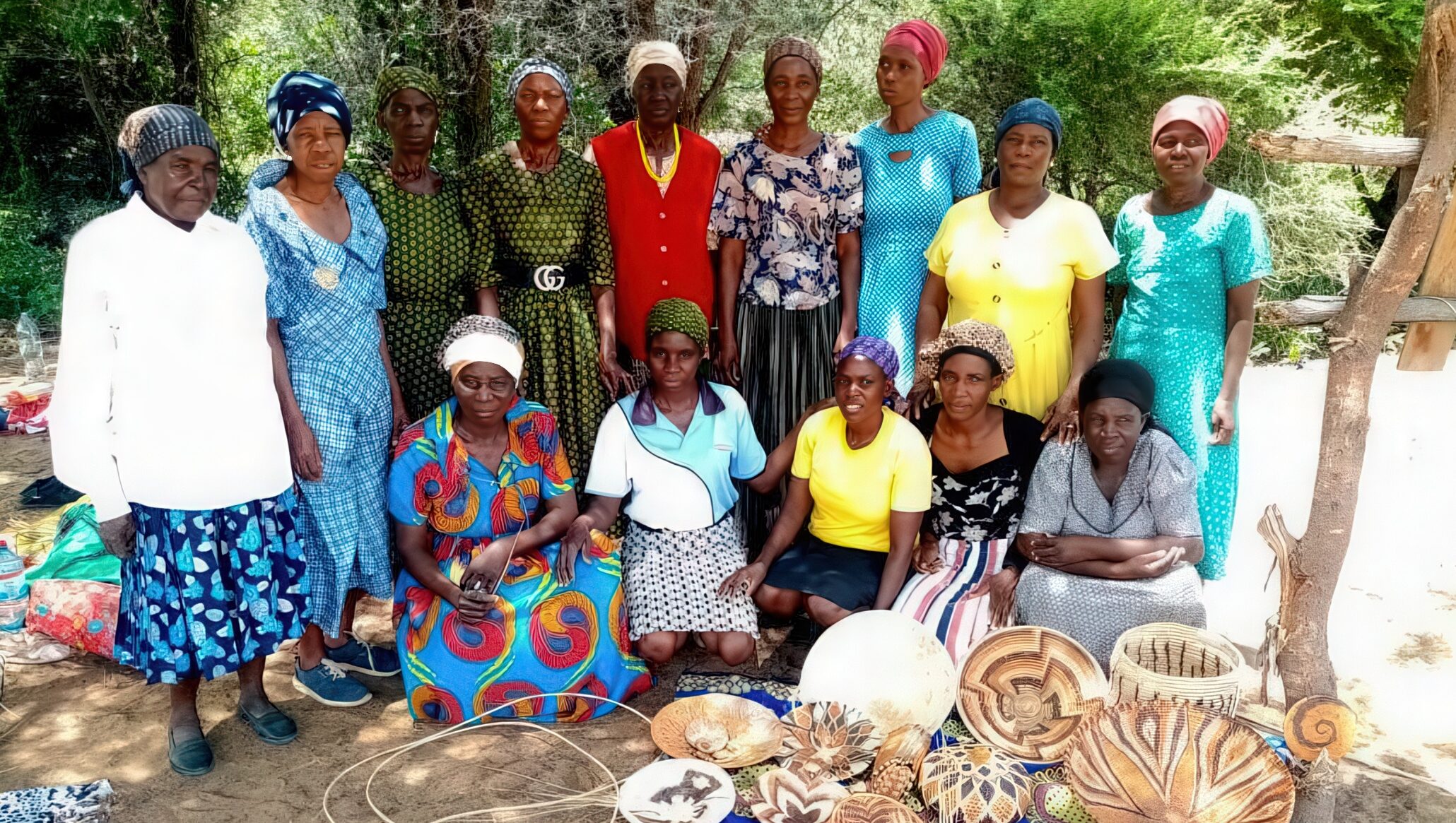 Supporting basket weavers living near the Okavango River in Botswana